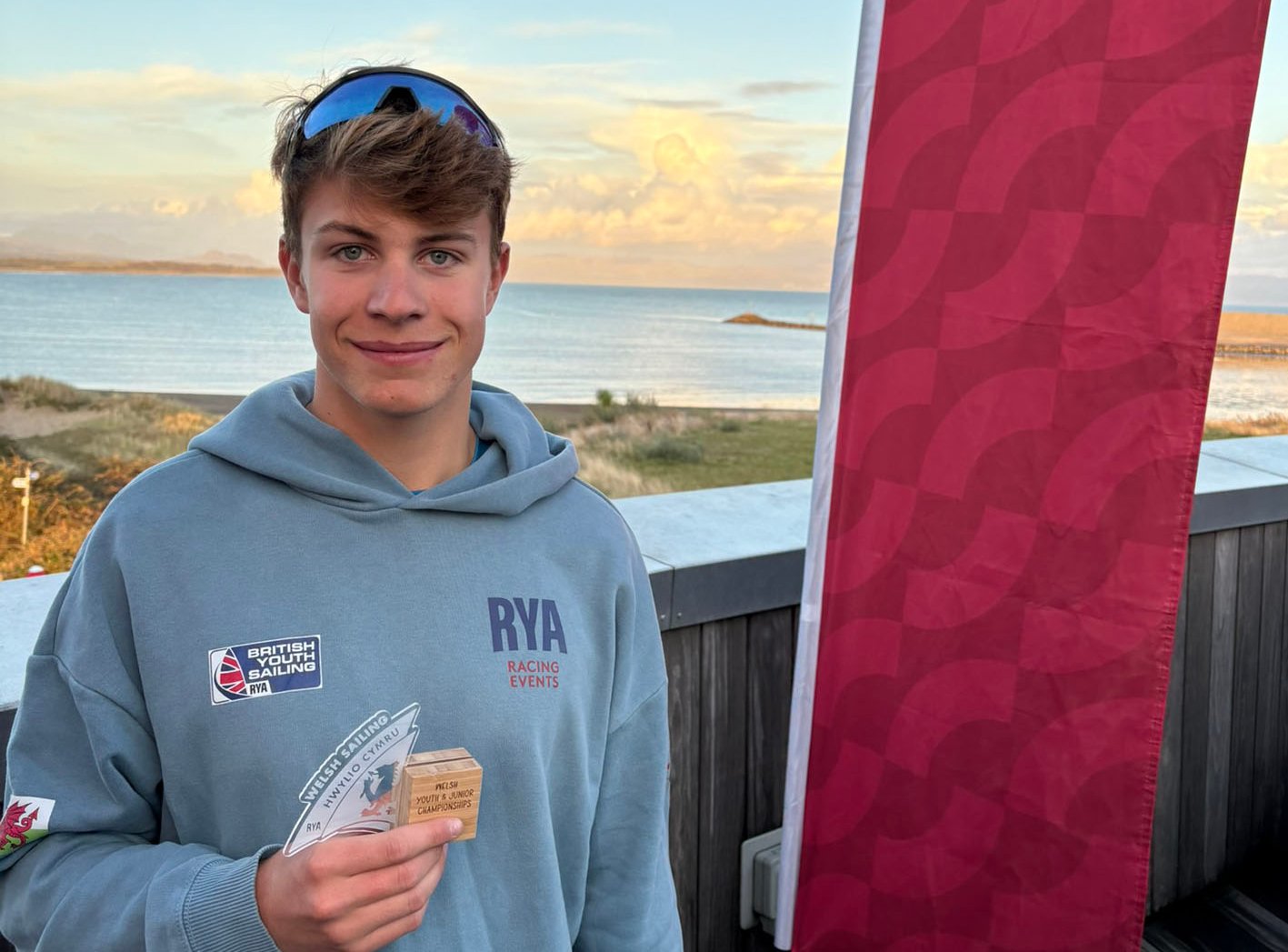 New Quay sailor Steffan Williams dominates youth sailing championship ...