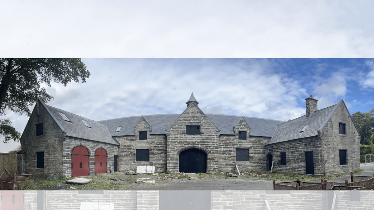 Phase one of works to restore old Machynlleth stables complete ...