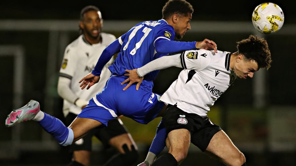 Bala Town's spirited display in 2-0 loss to The New Saints | cambrian ...