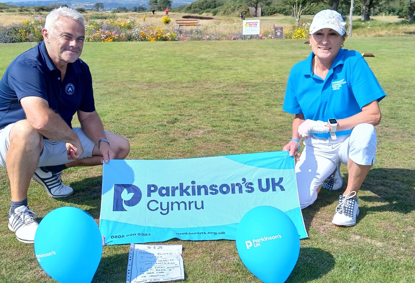 Pwllheli Golf Club lady captain raises more than £3,000 for Parkinson’s ...