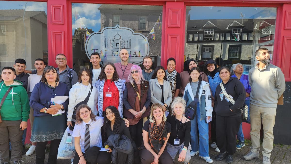 First Machynlleth cultural exchange with Palestinian youth hailed a ...