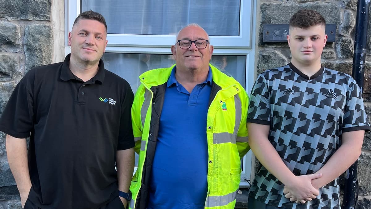 Three generations of Robert Guntons excel in engineering at Coleg ...