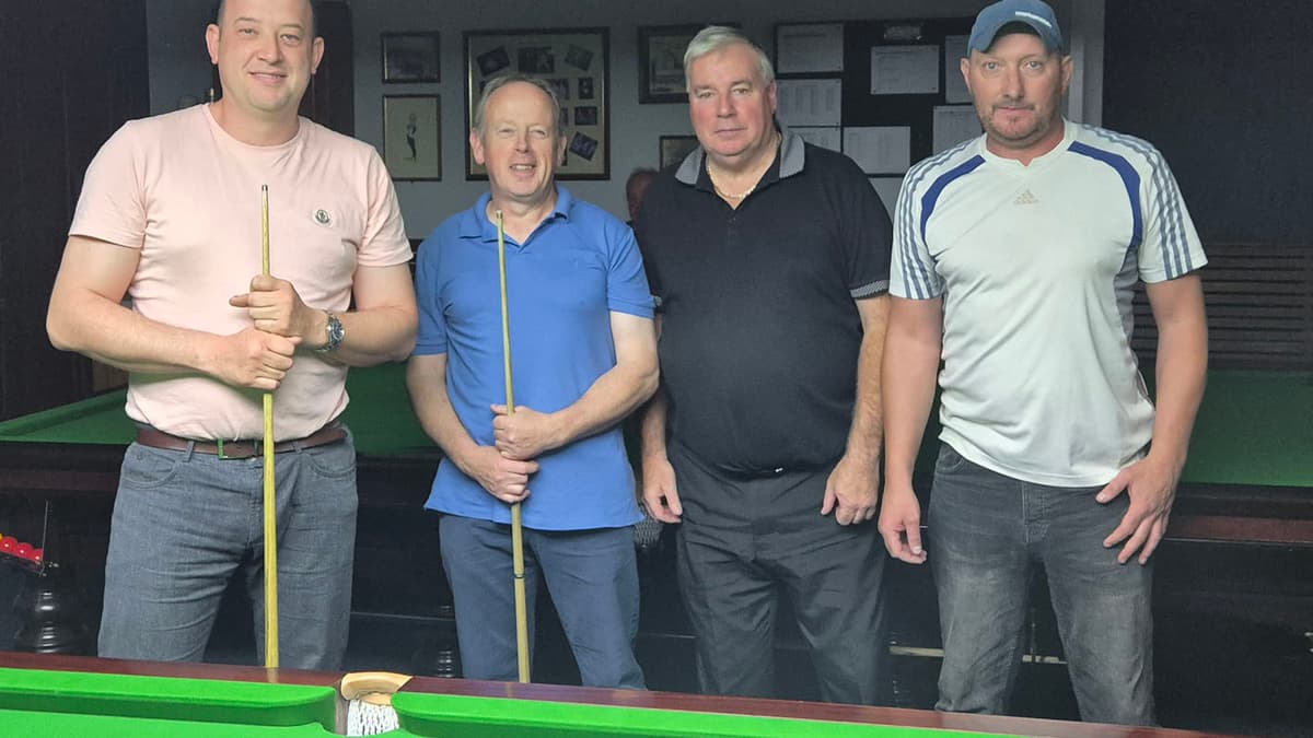 Ceredigion Snooker League: Aberaeron players win thrilling final ...