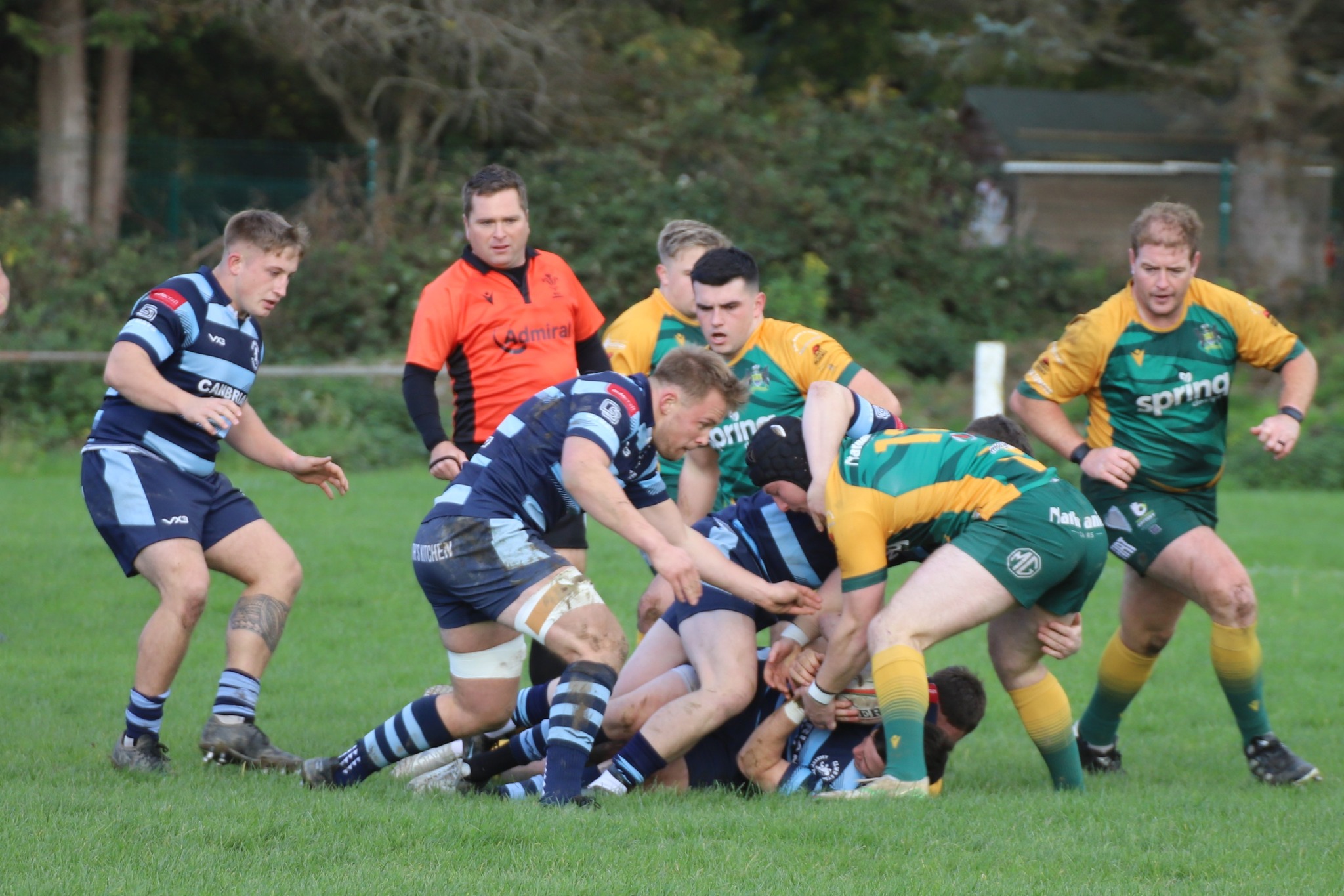 Aberystwyth RFC falters in WRU Championship as Bridgend Athletic ...
