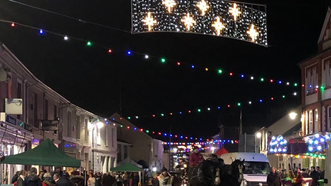 Newcastle Emlyn Victorian Night set to return with reindeer and ...
