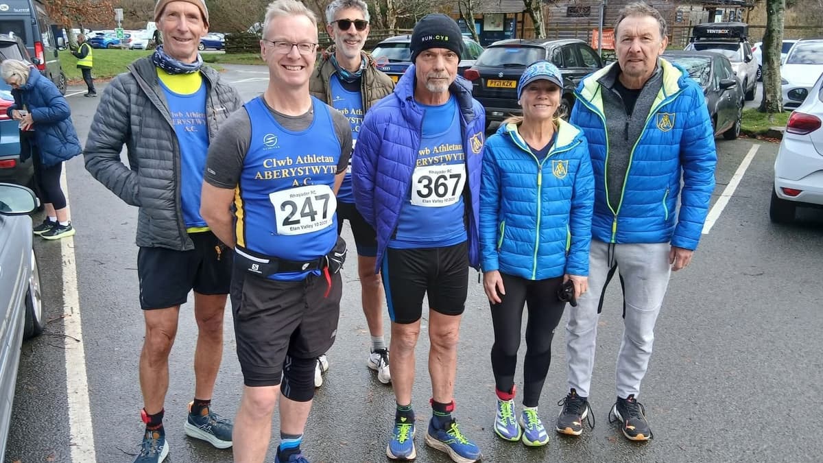 Aberystwyth runners triumph in challenging Elan Valley race | cambrian ...