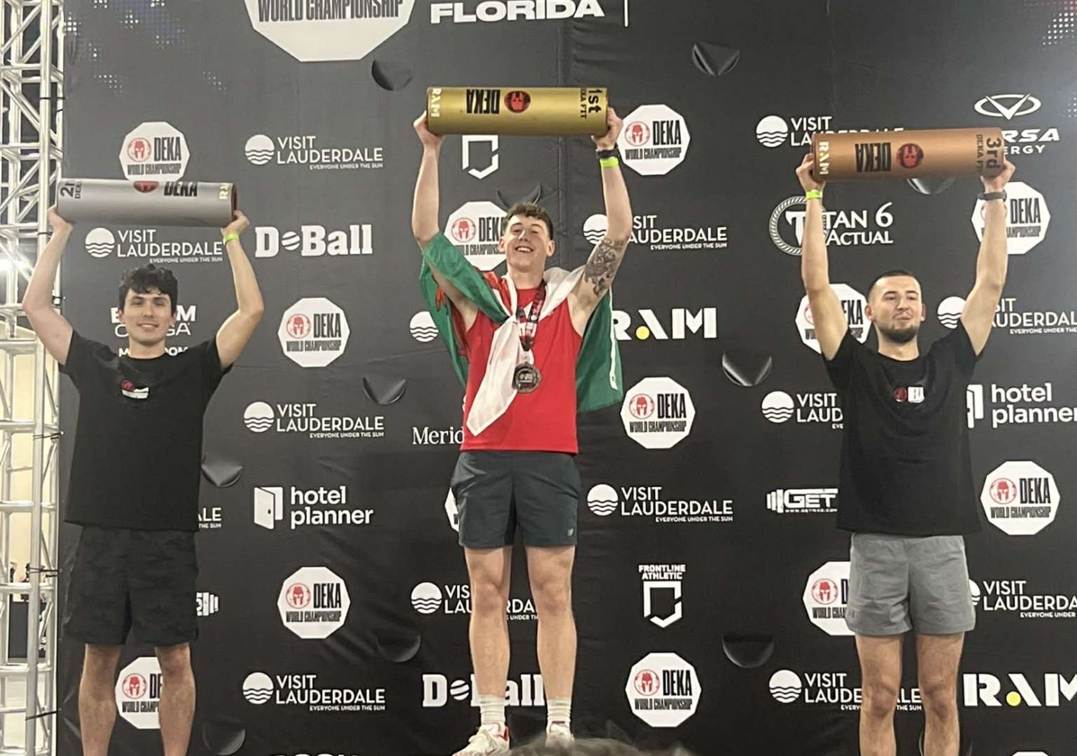 Bala's Gwion Ellis crowned DEKA Mile world champion in Florida ...