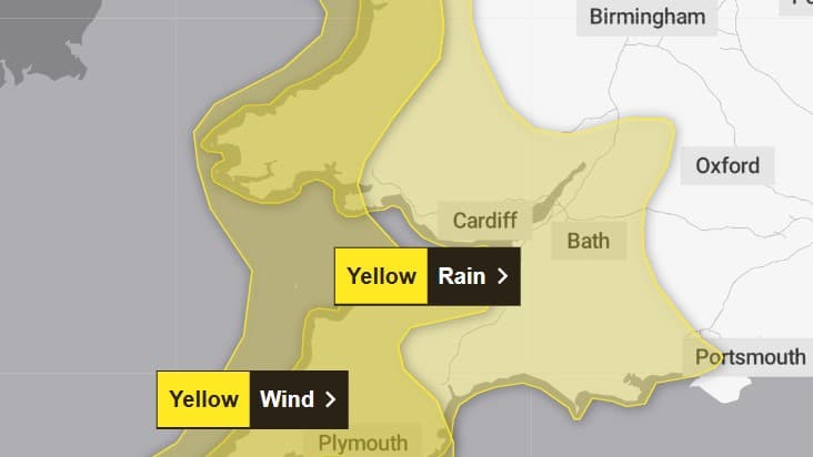 Wind and rain warnings issued across Wales | cambrian-news.co.uk