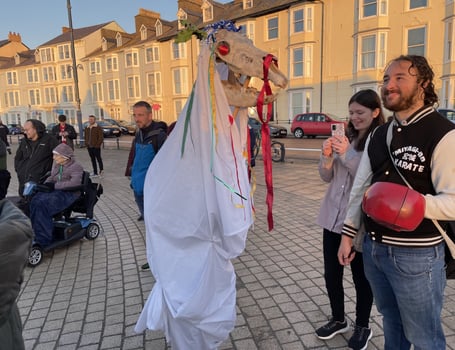 Mari Lwyd to return to streets of Aberystwyth to celebrate Yr Hen Galan | cambrian-news.co.uk