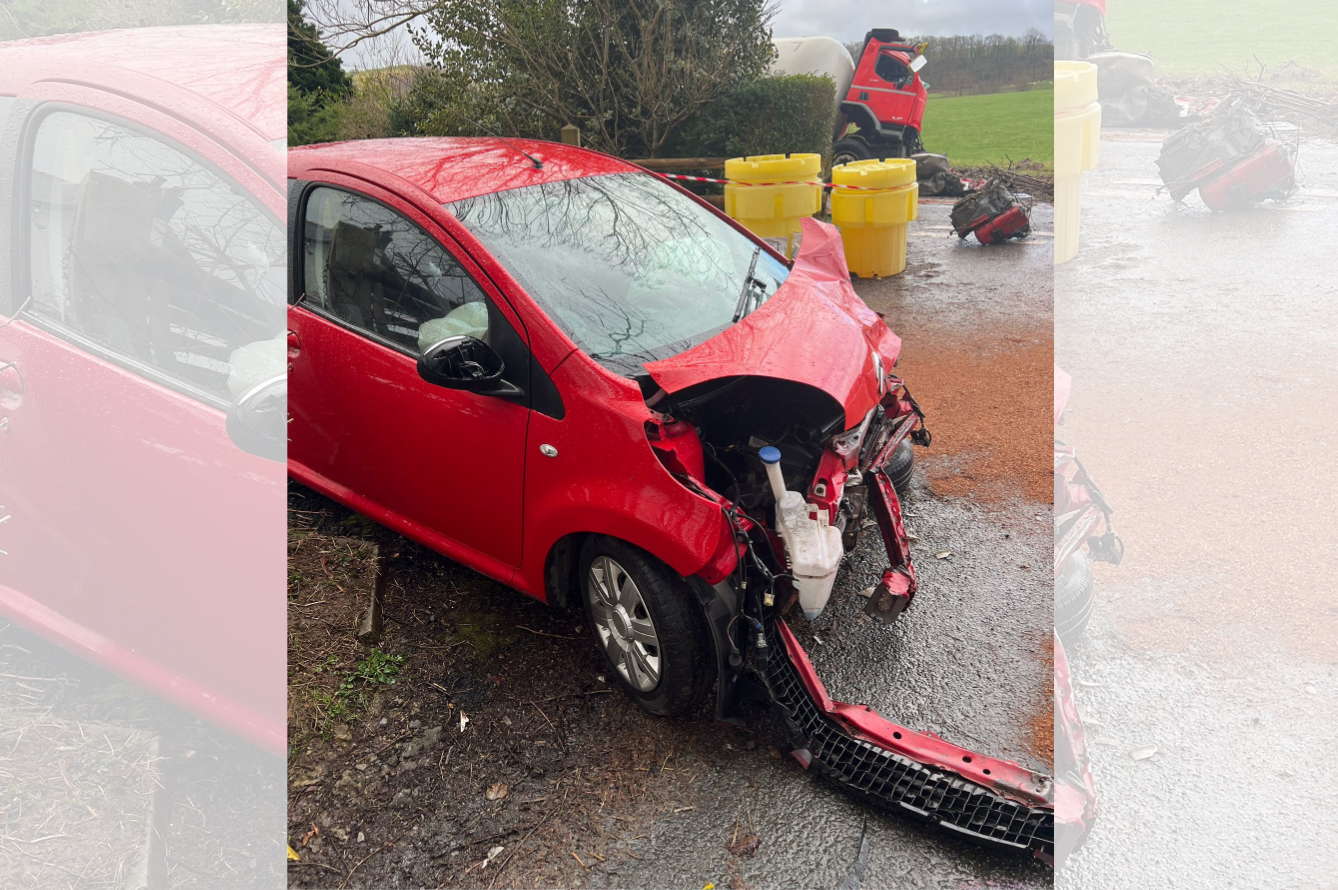 Authorities promise better signage at junction that saw three-car "pile ...