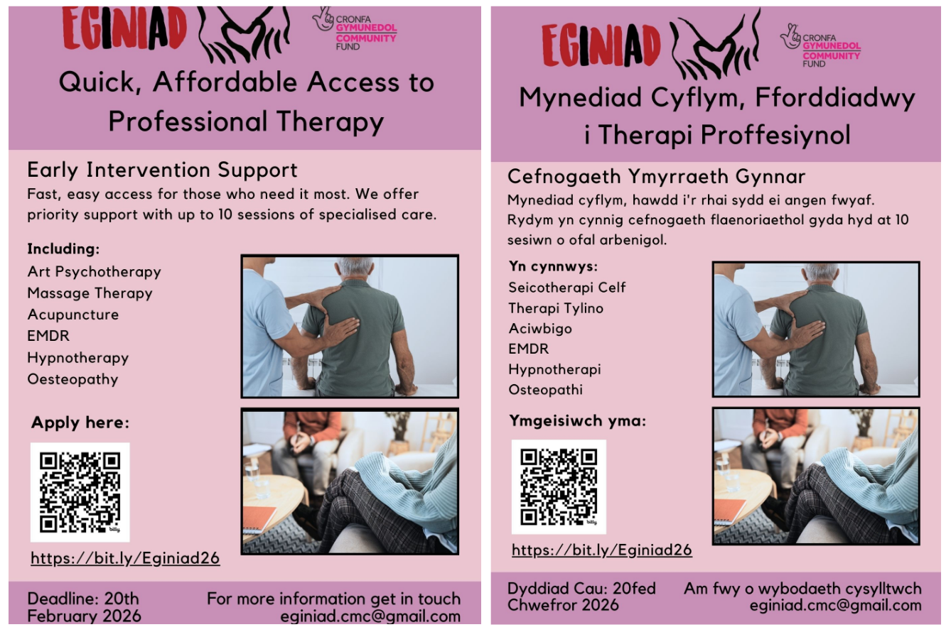 Low-cost wellbeing bursaries available for Mid Wales residents with ...