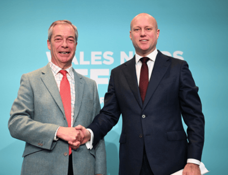 Farage names leader of Reform in Wales ahead of Senedd elections ...
