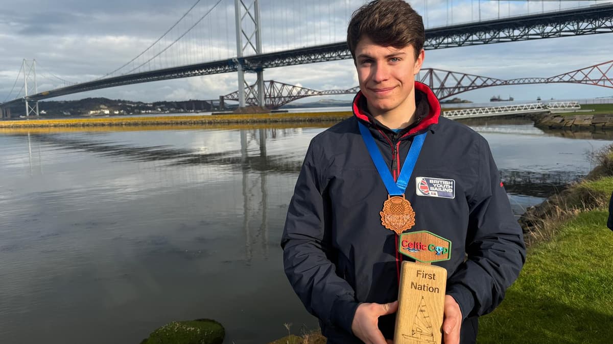 New Quay sailor Steffan Williams leads Welsh Youth ILCA sailing team to ...