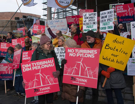Energy Minister commits to no new pylons through mid Wales | cambrian ...