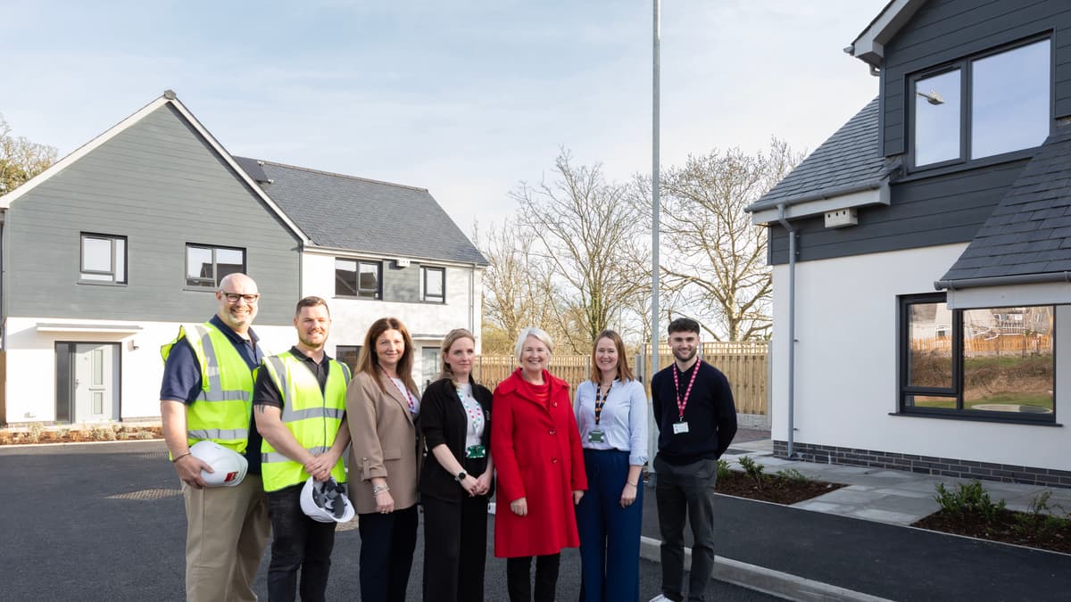 Six families in Gwynedd move into energy-efficient homes | cambrian ...