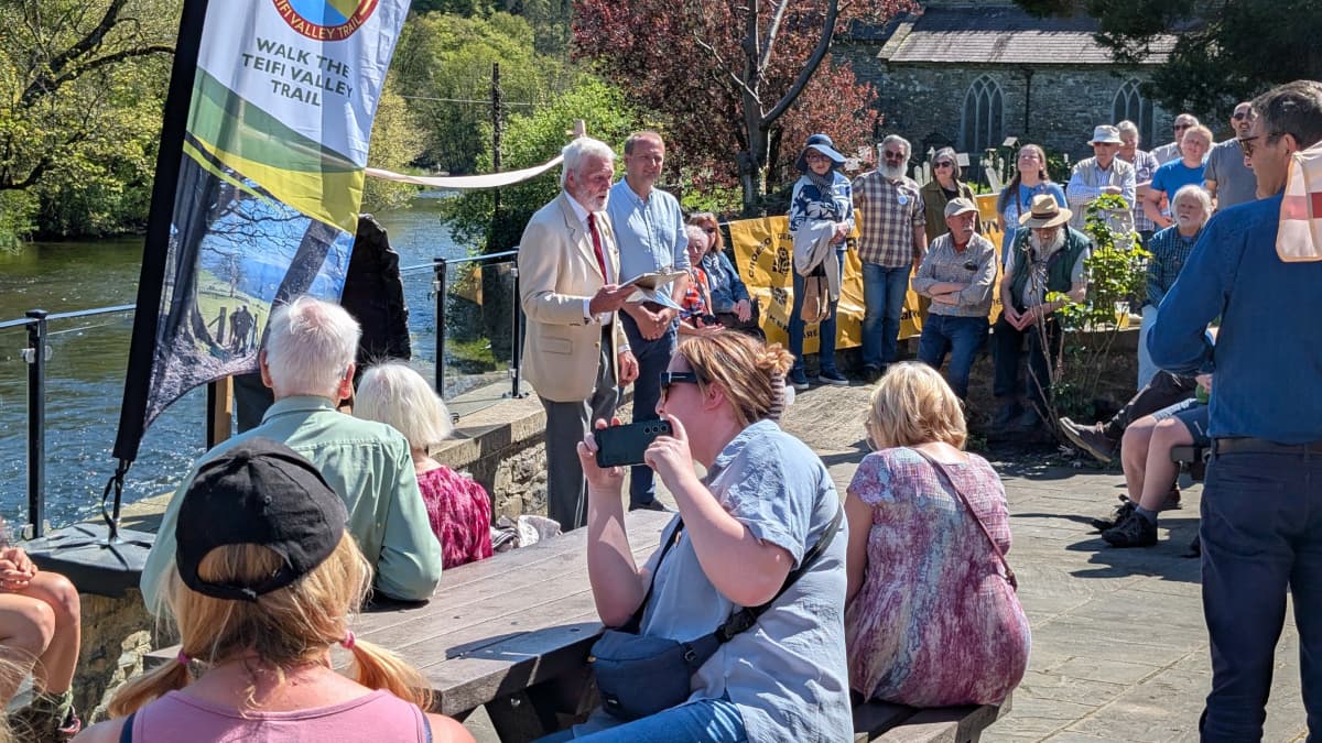 The Teifi Valley Trail officially launched | cambrian-news.co.uk