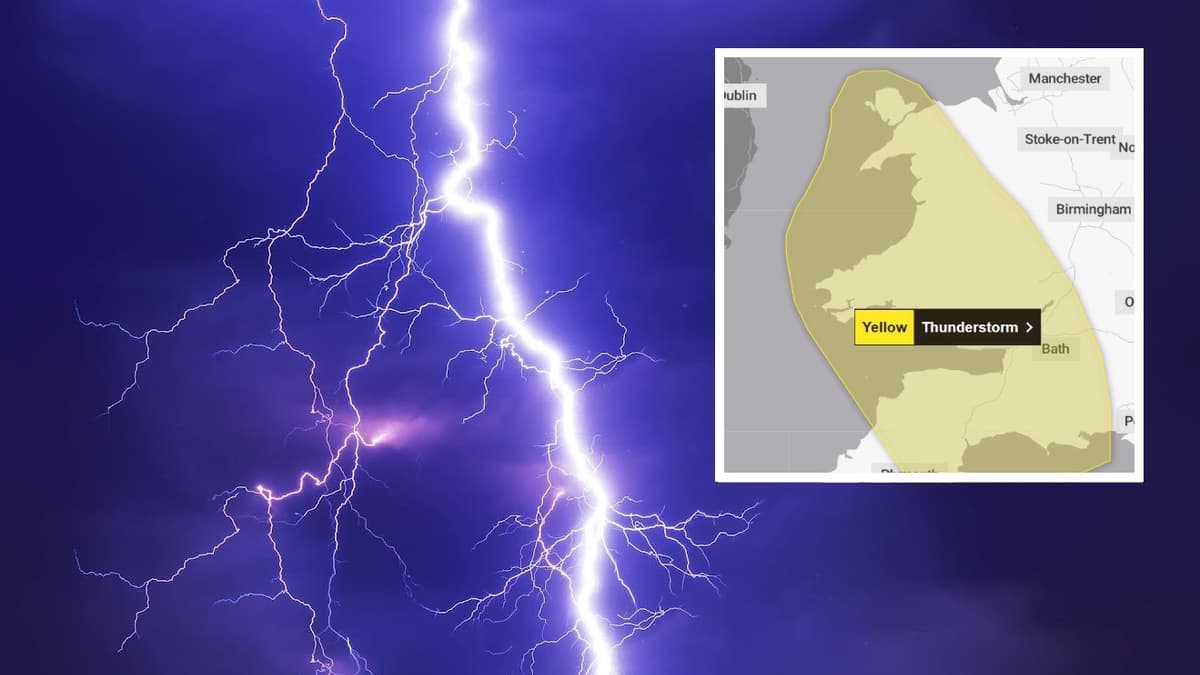 Thunder warning following record breaking heat | cambrian-news.co.uk