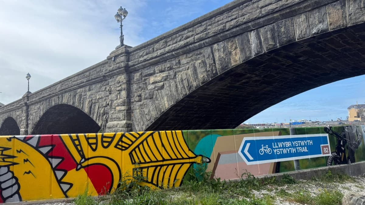 Aberystwyth mural celebrates local heritage and community spirit ...
