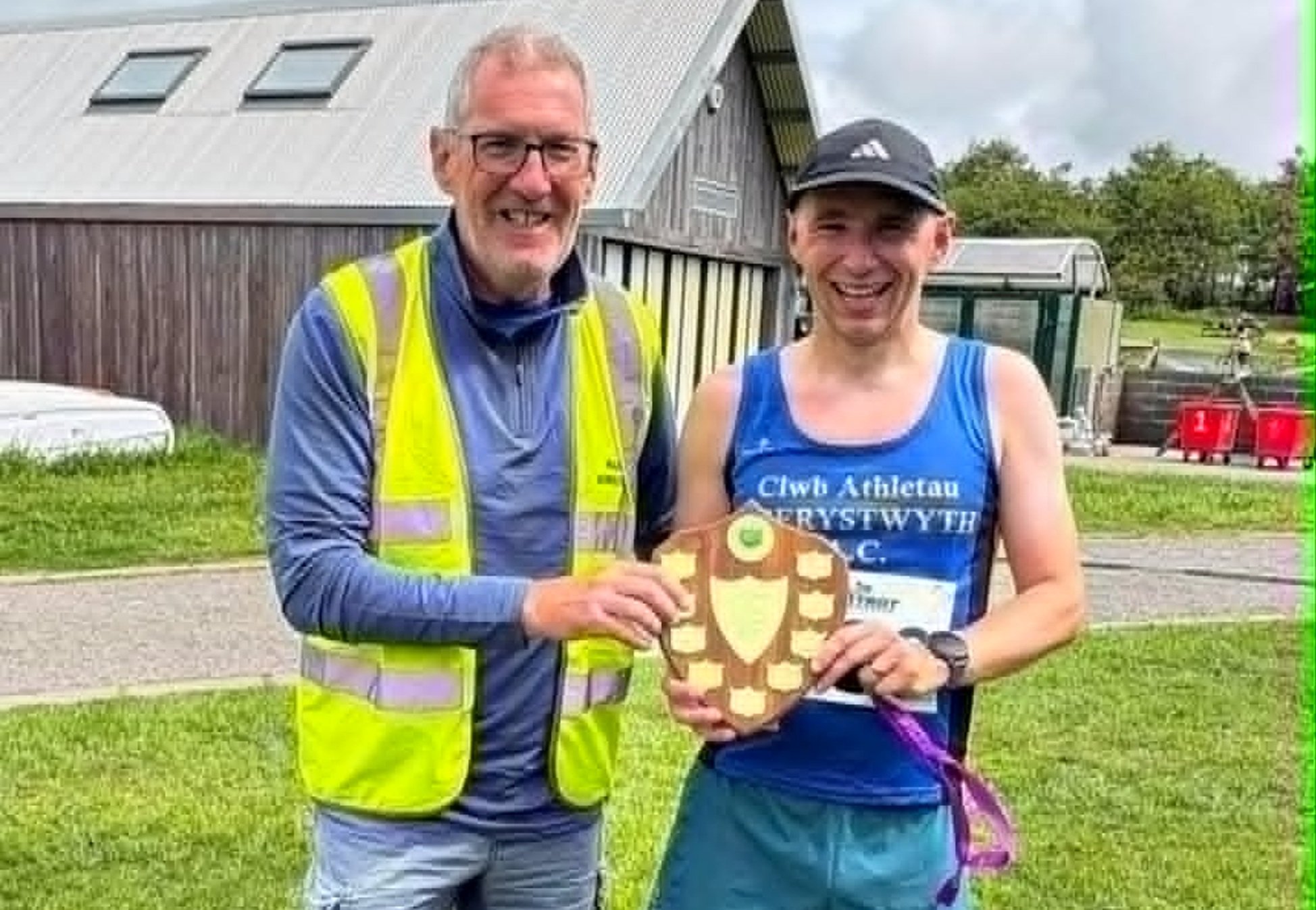 Aberystwyth AC's Gary Wyn Davies leads the way at Llys-y-Fran ...